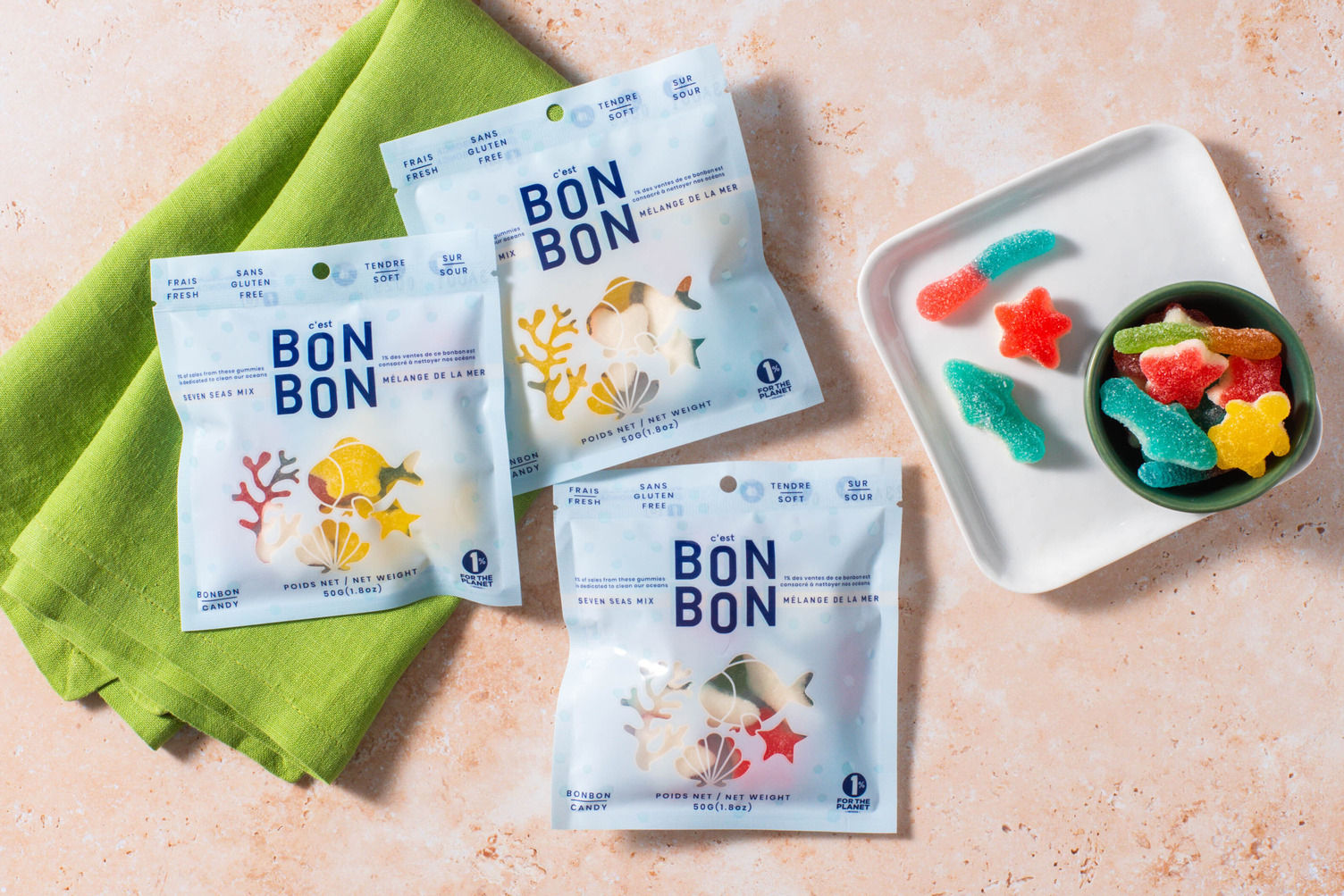C'est Bon Bon Gummies Sour Seven Seas Mix Recipe | HelloFresh