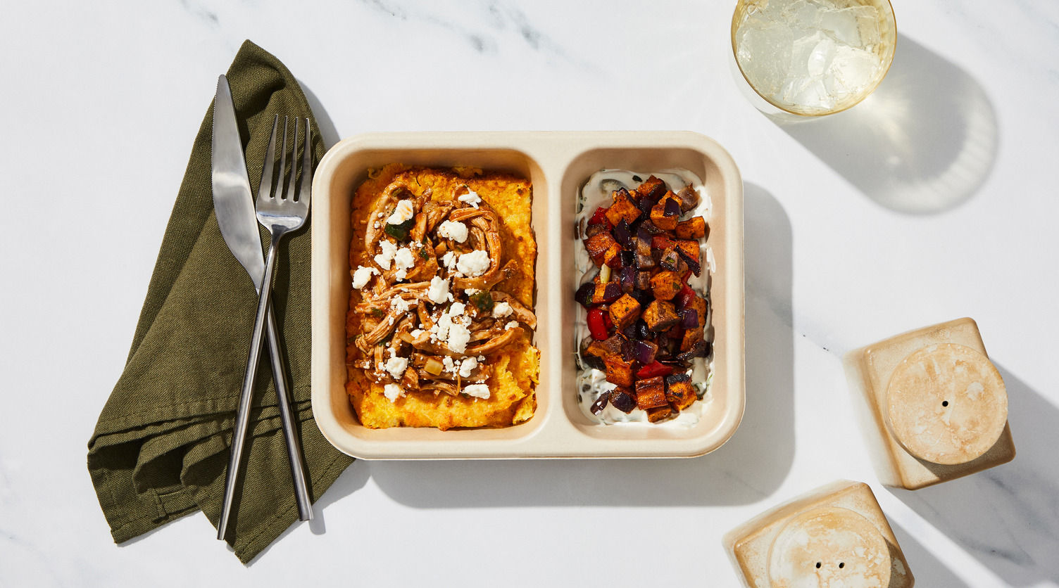 Red Chile Chicken Tamale Bowl Recipe | HelloFresh