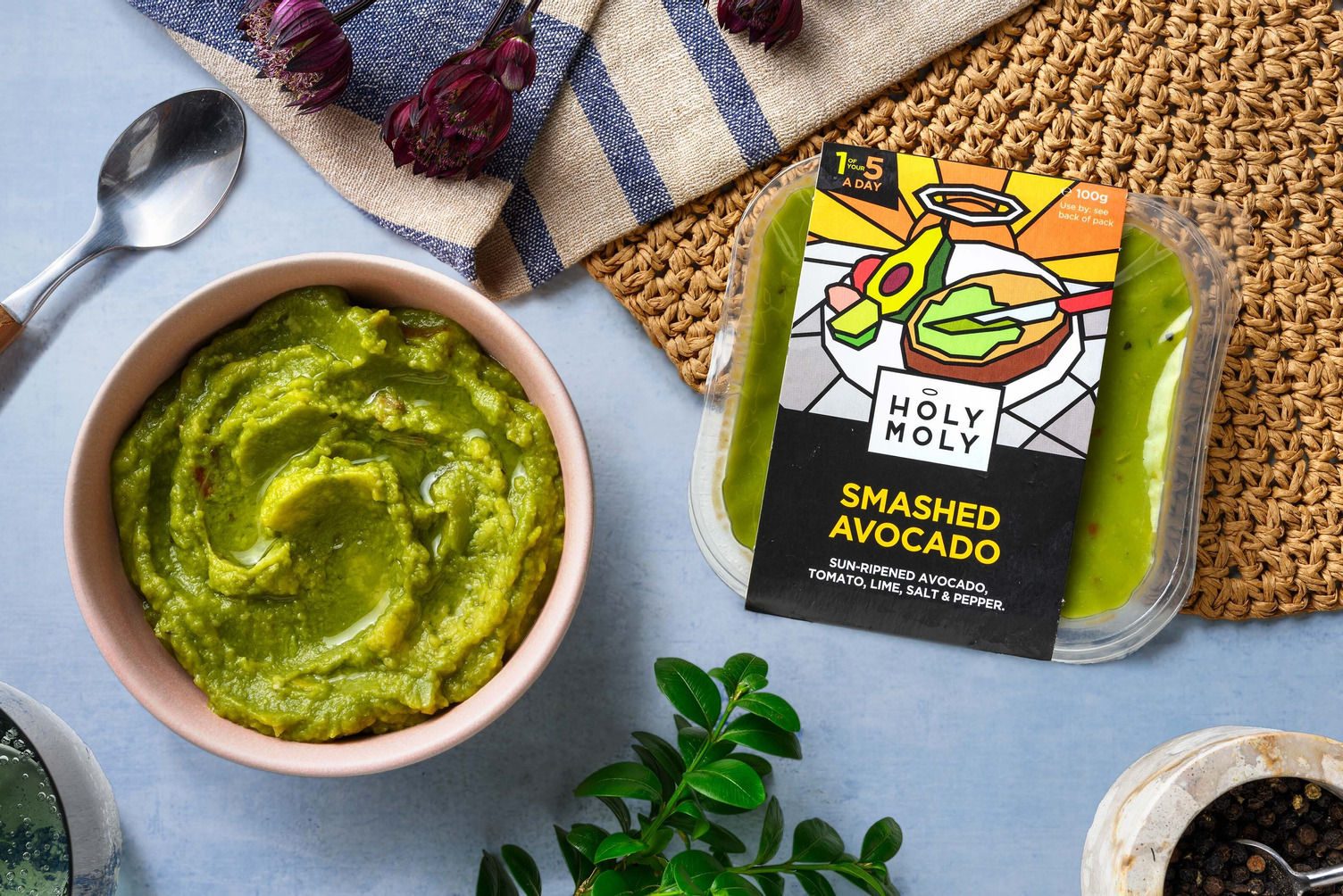 Holy Moly Smashed Avocado Recipe | HelloFresh