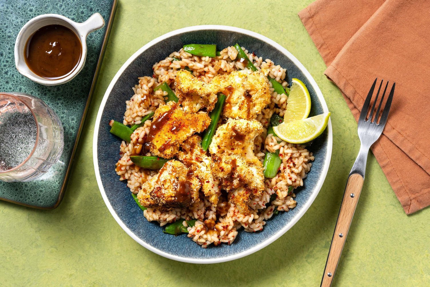 Crispy Cauliflower Cashew Satay Recipe | HelloFresh