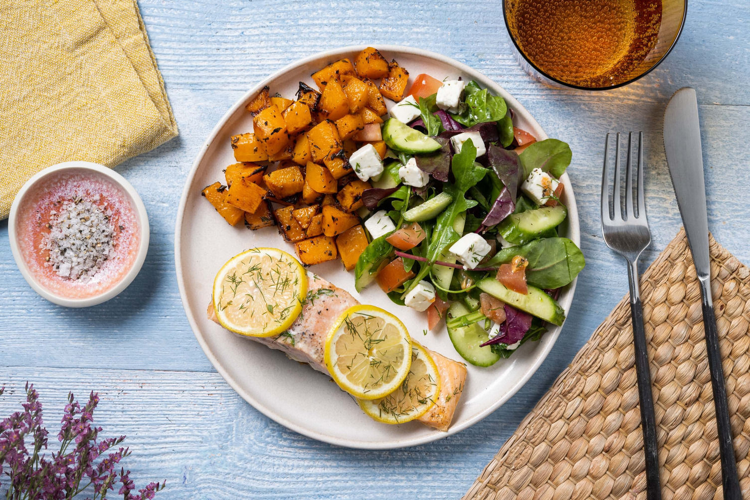 Greek Inspired Salmon Recipe | HelloFresh