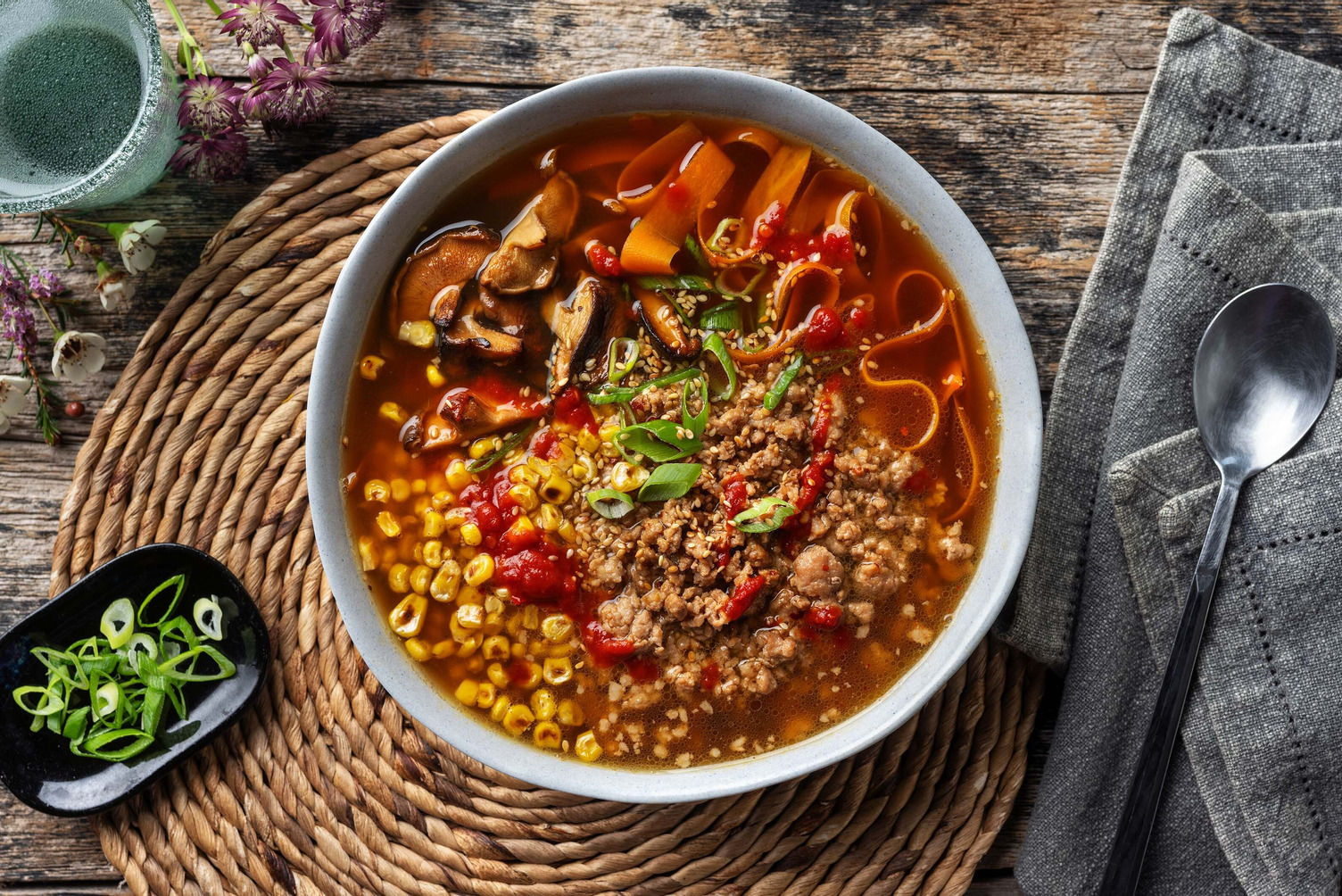 Spicy Miso Pork Ramen Recipe | HelloFresh