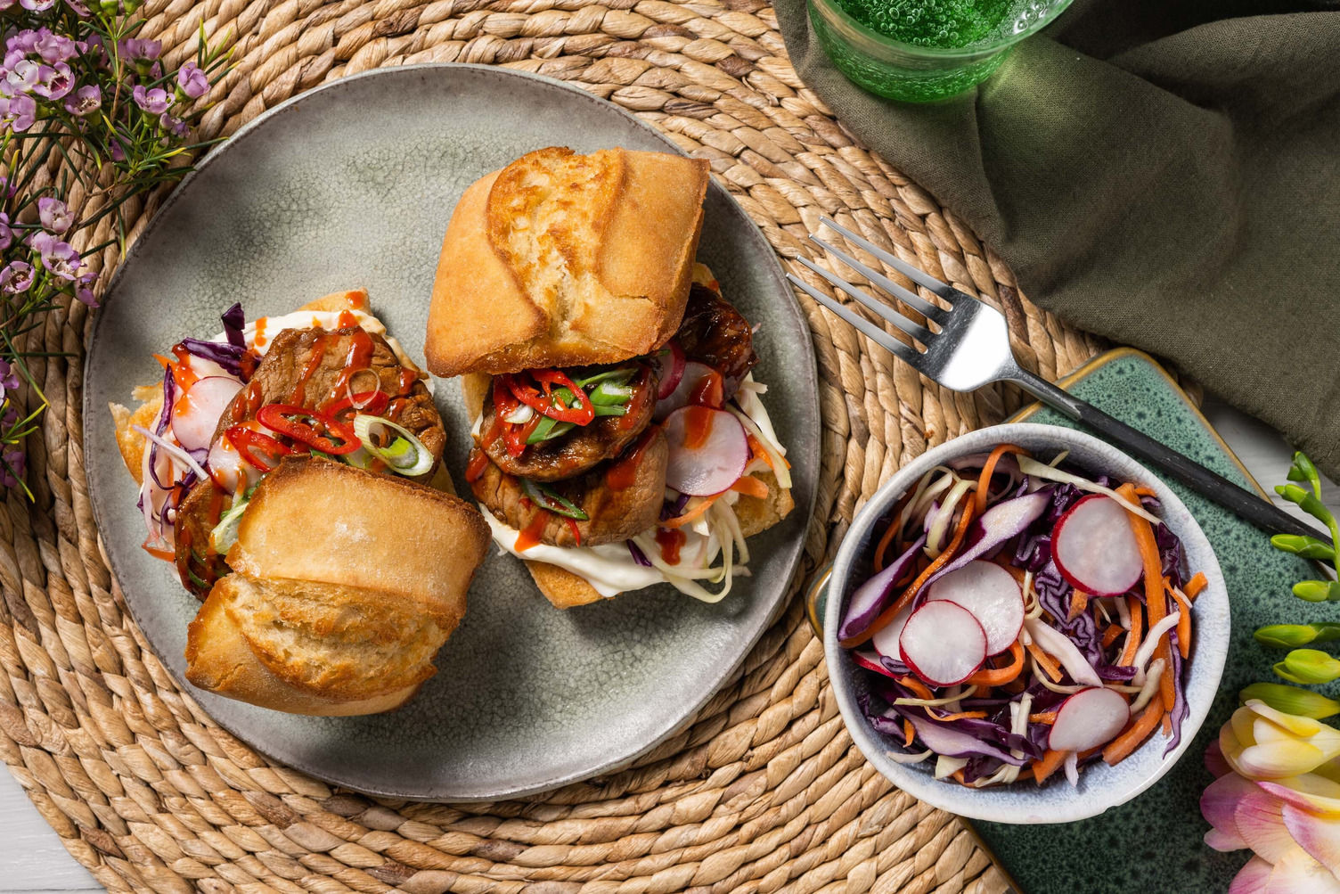 Banh Mi Inspired Pork Ciabatta Recipe | HelloFresh