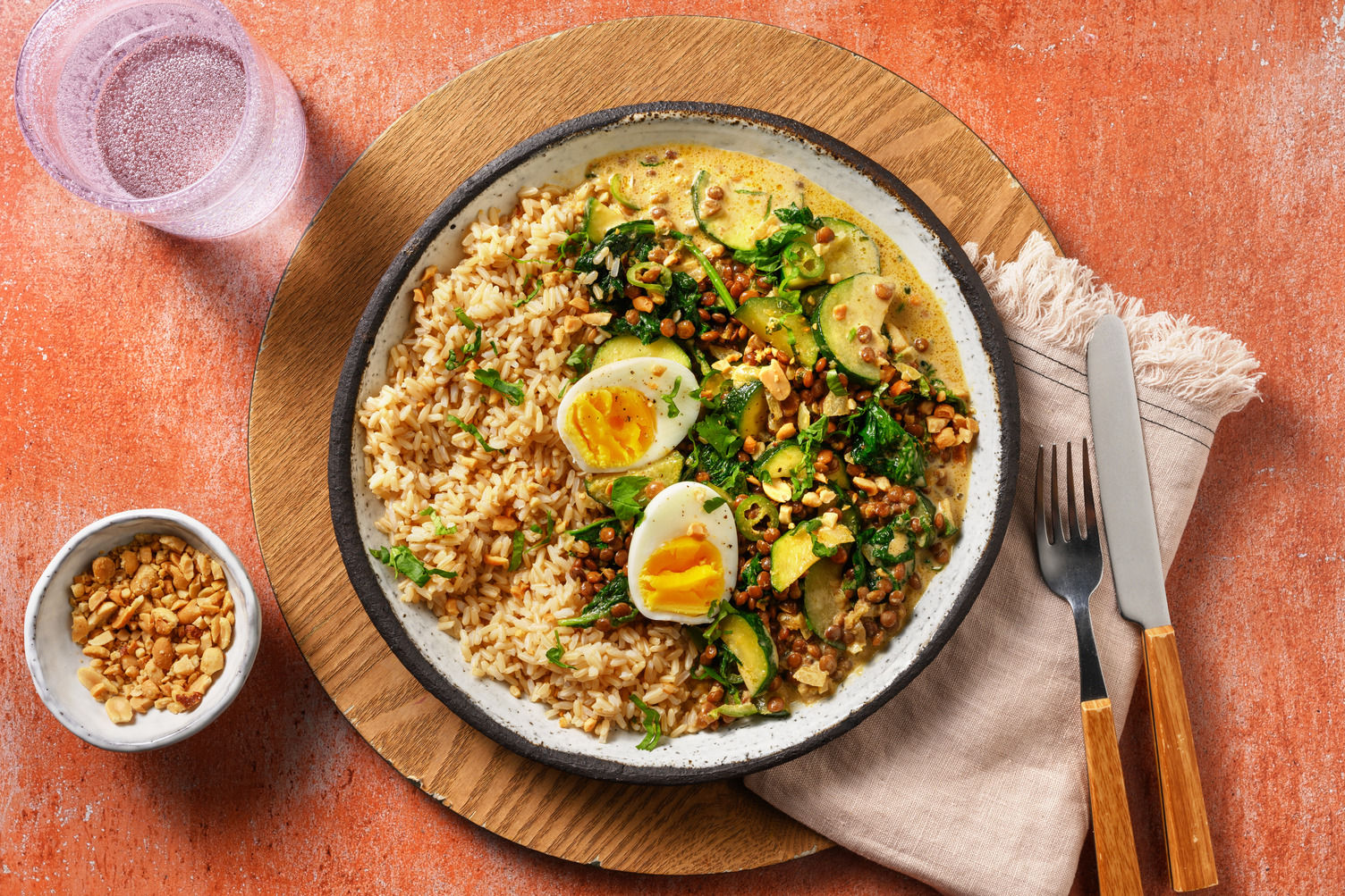 76. Q&H - Veggie Lentils - 20-25 min Recette | HelloFresh