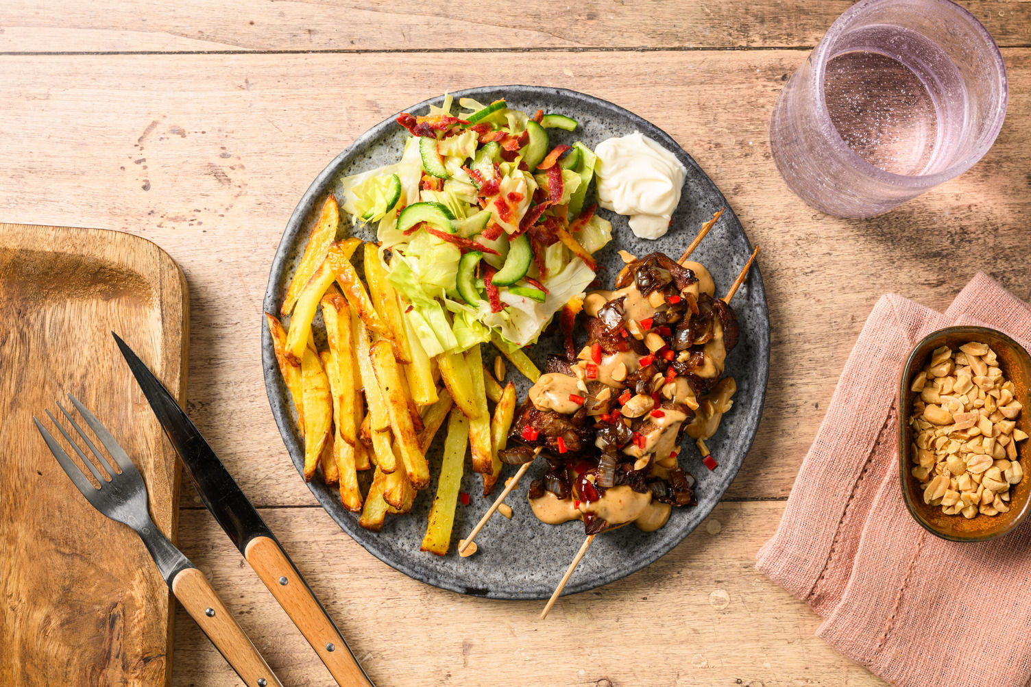 Pork sate premium Recept | HelloFresh