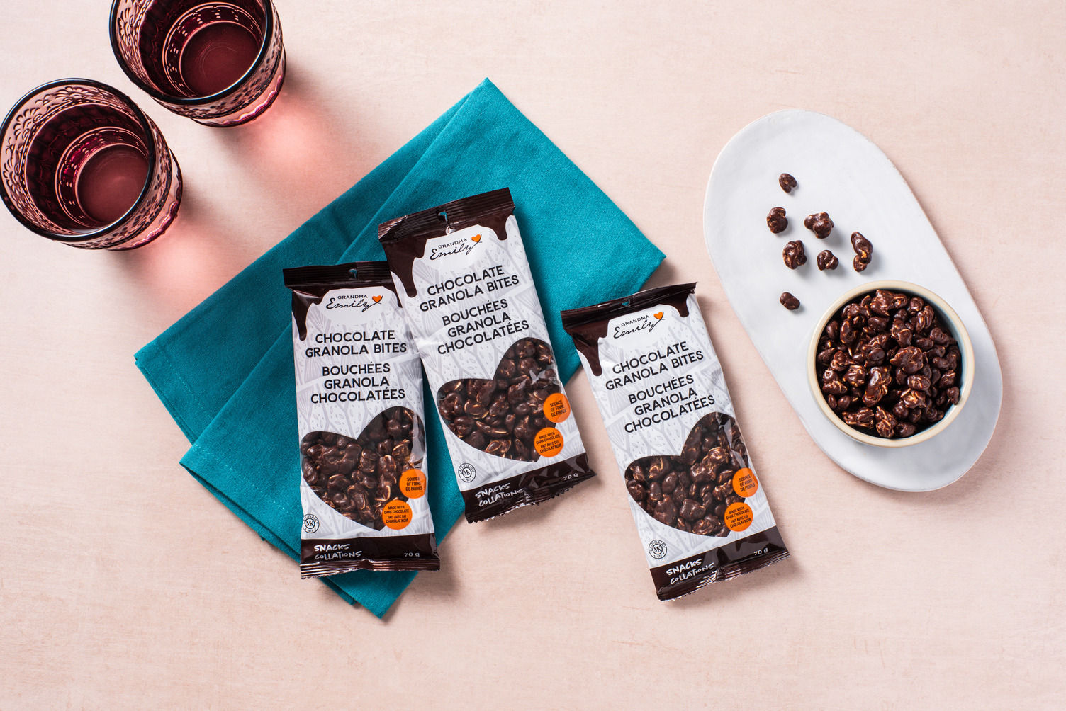 (ON) Grandma Emily Chocolate Covered Granola Recipe | HelloFresh