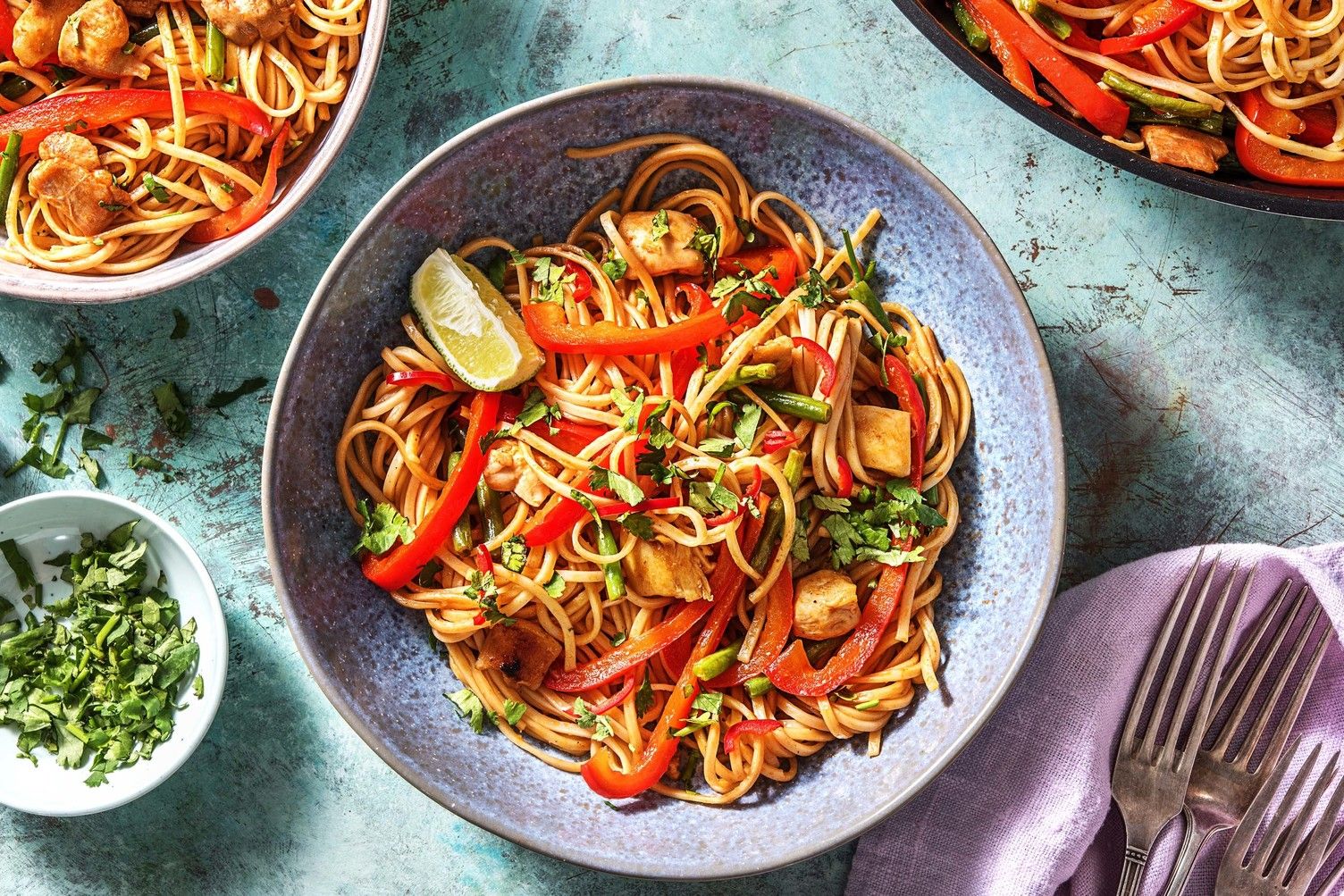 Chinese Chicken Noodles Q3 Recipe | HelloFresh