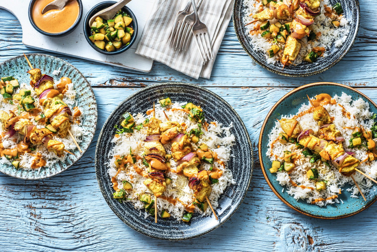 Chicken Satay Kebabs Q3_Family Recipe | HelloFresh