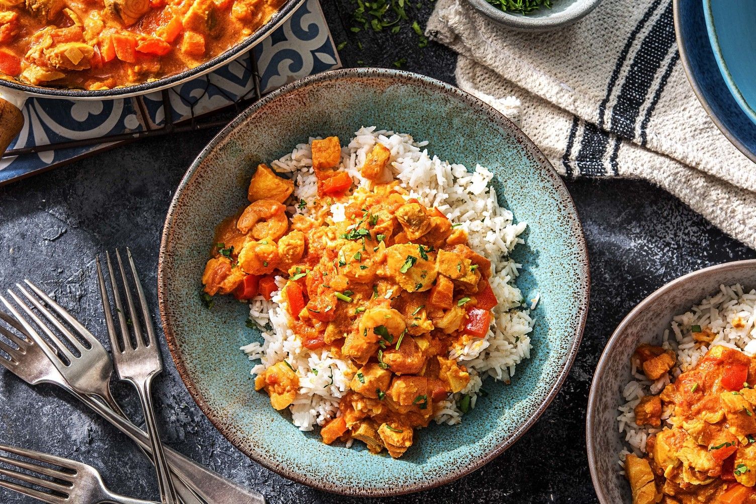 BALANCED Creamy Fish Curry Recipe | HelloFresh