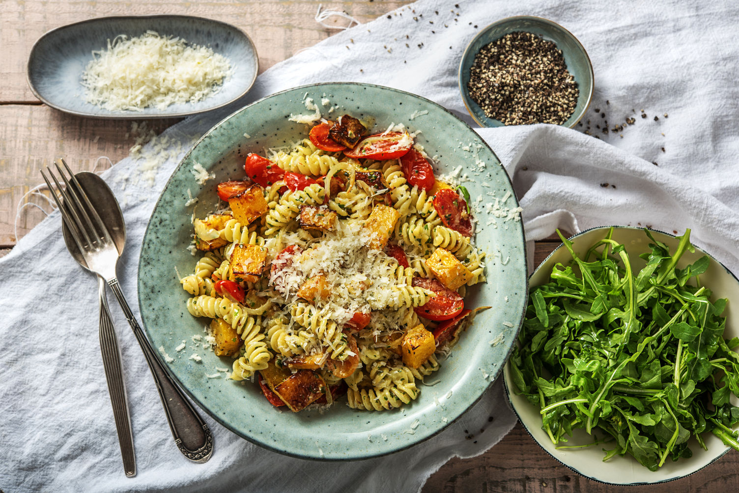 Creamy Herb Fusilli Recipe | HelloFresh