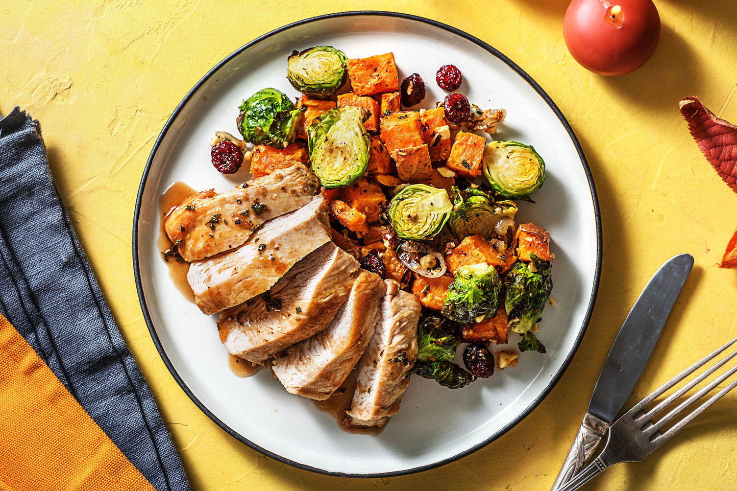 Festive Pan-Fried Turkey FOR THANKSGIVING! Recipe | HelloFresh