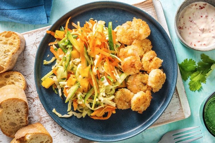 Chilli & Lime Crumbed Shrimp | HelloFresh