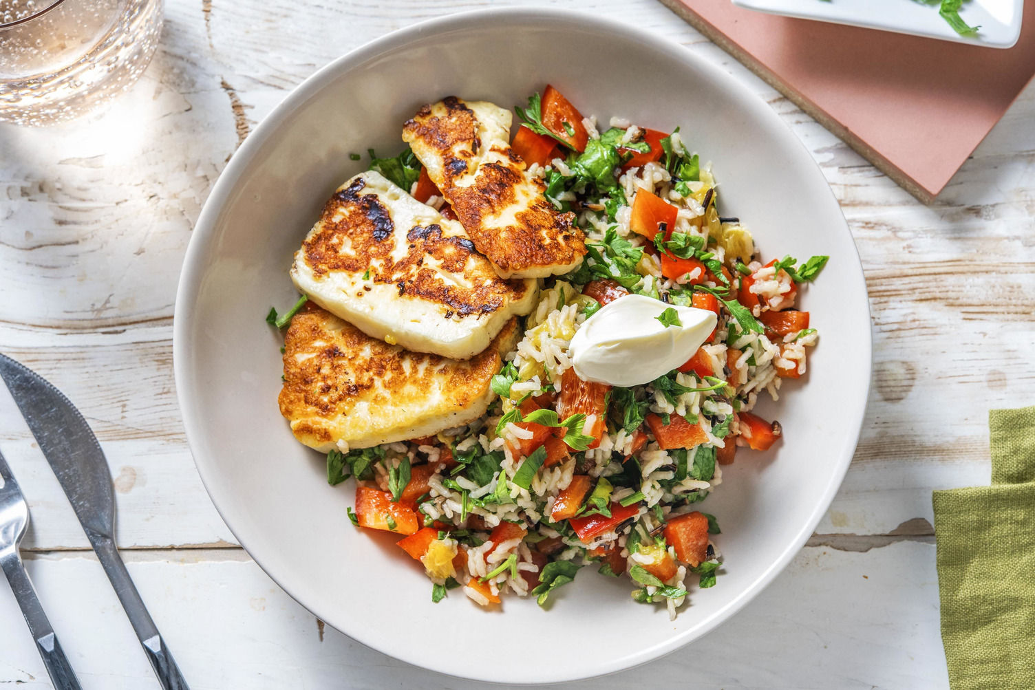 Stekt halloumi | HelloFresh