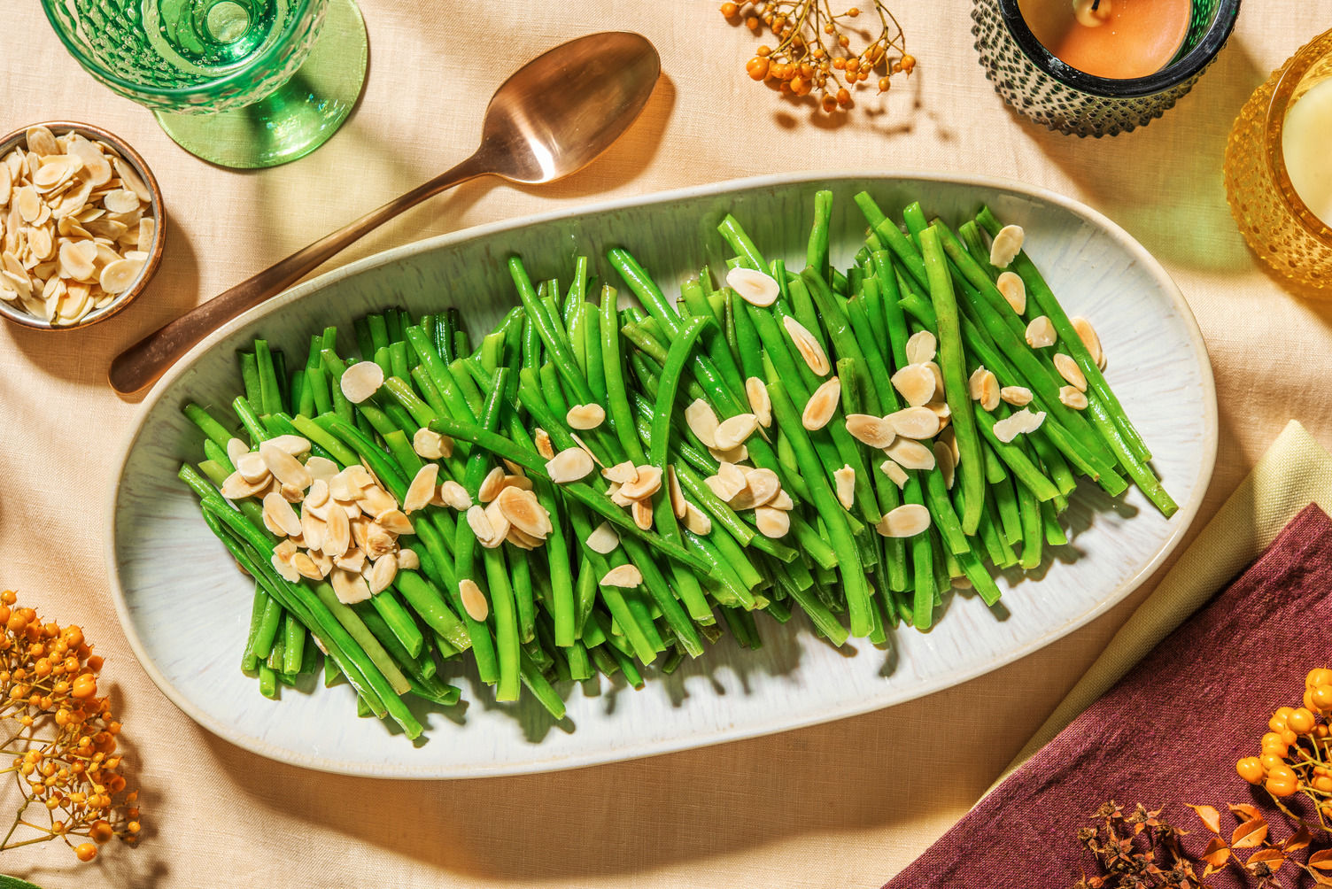 Green Beans with Almonds Recipe | HelloFresh
