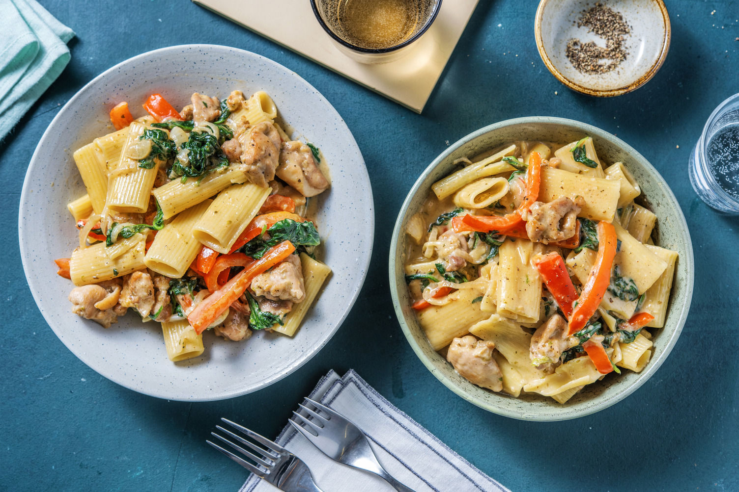 Creamy Fajita Style Chicken Breast Pasta Recipe | HelloFresh