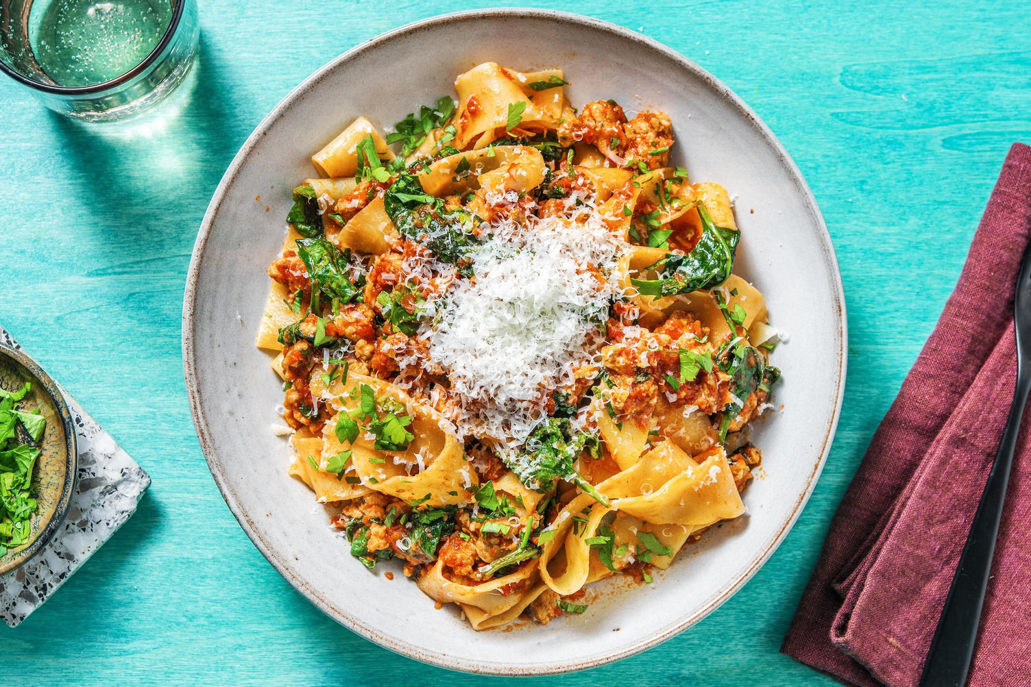 Spicy Pork and Spinach Ragu Recipe | HelloFresh