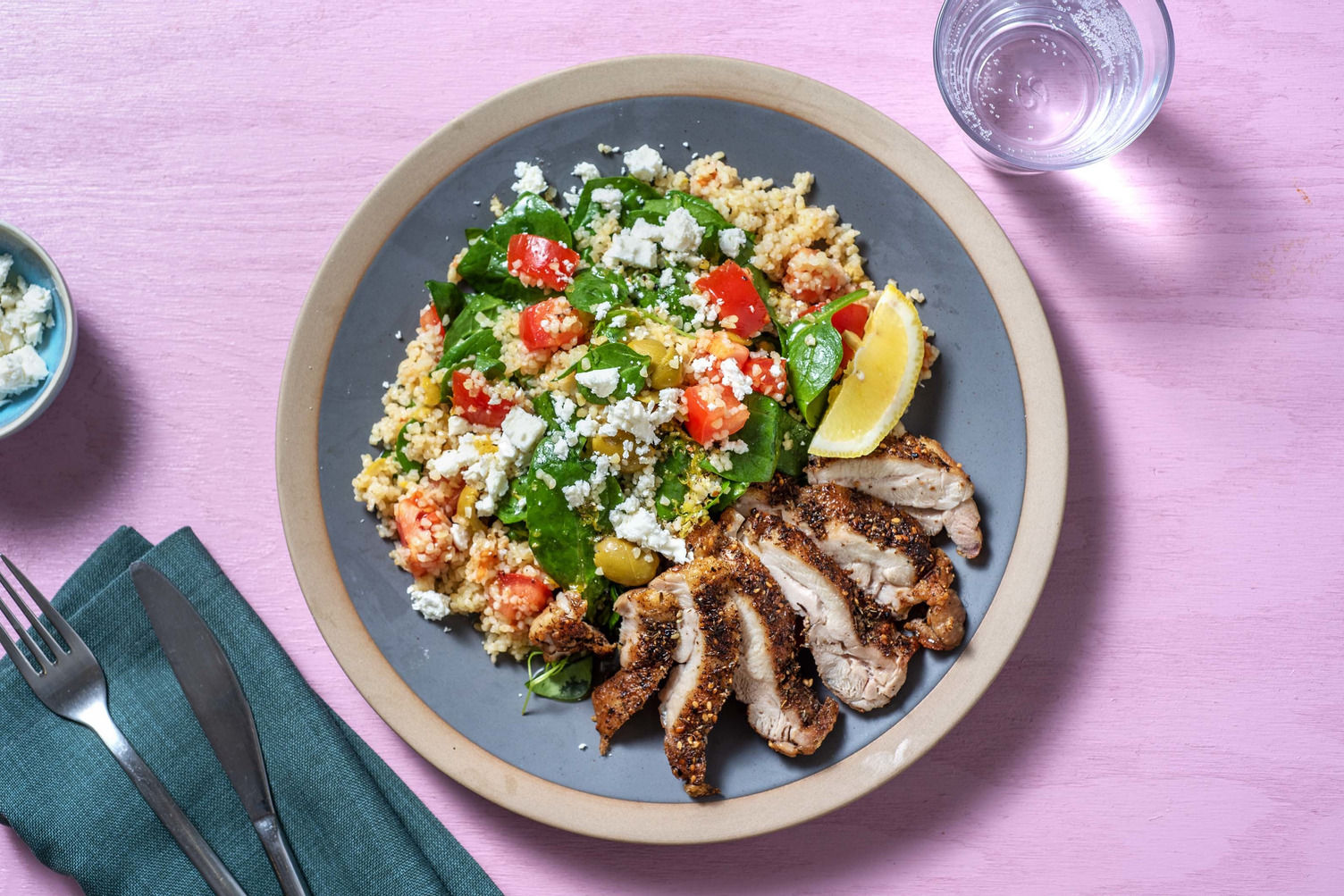 Za'atar Chicken Bulgur Bowl Recipe | HelloFresh