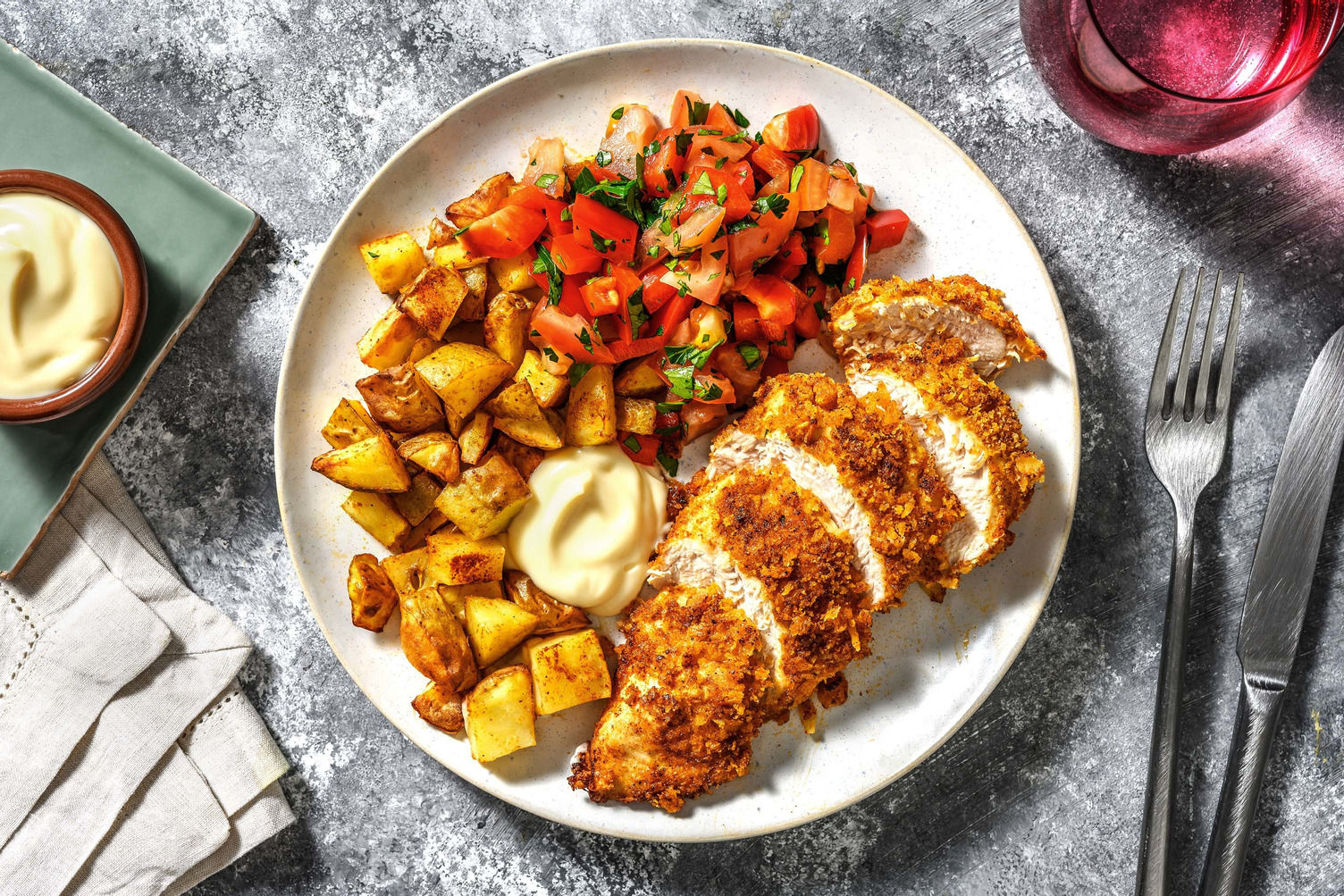 Cajunpaneret kylling | HelloFresh