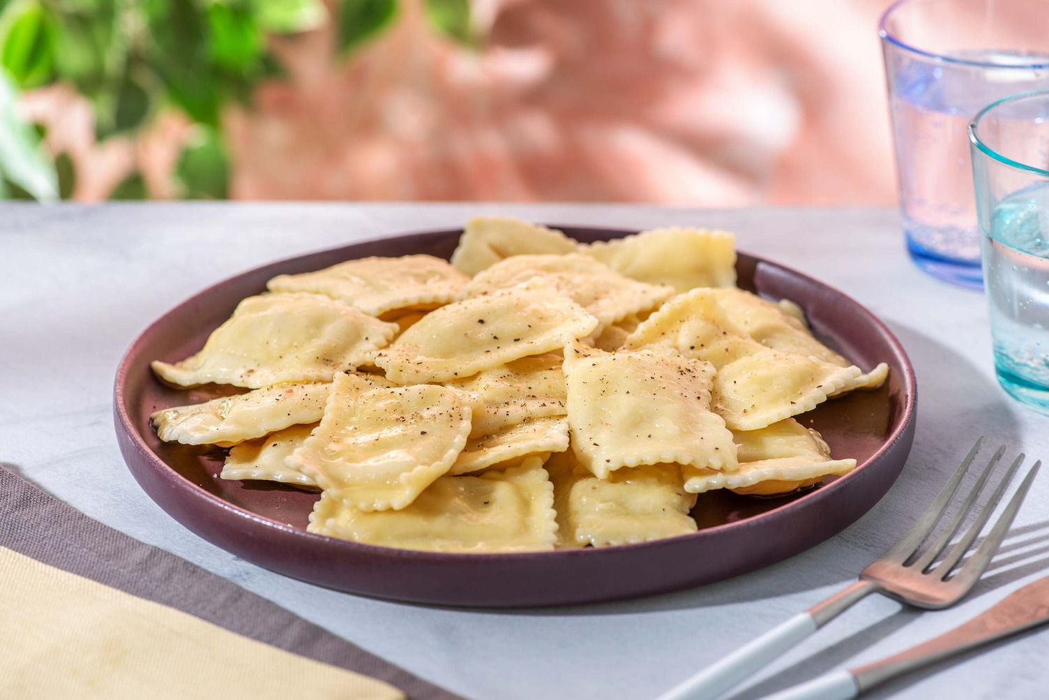 Verse ravioli met truffel en ricotta Recept | HelloFresh