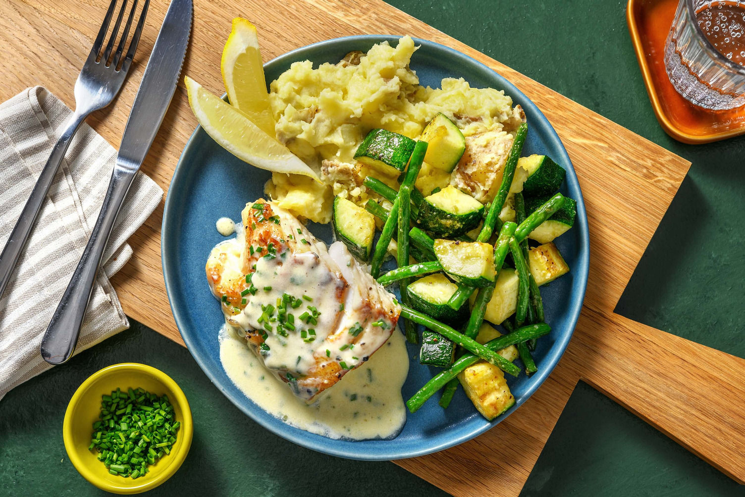 Stegt sej i purløgssauce | HelloFresh