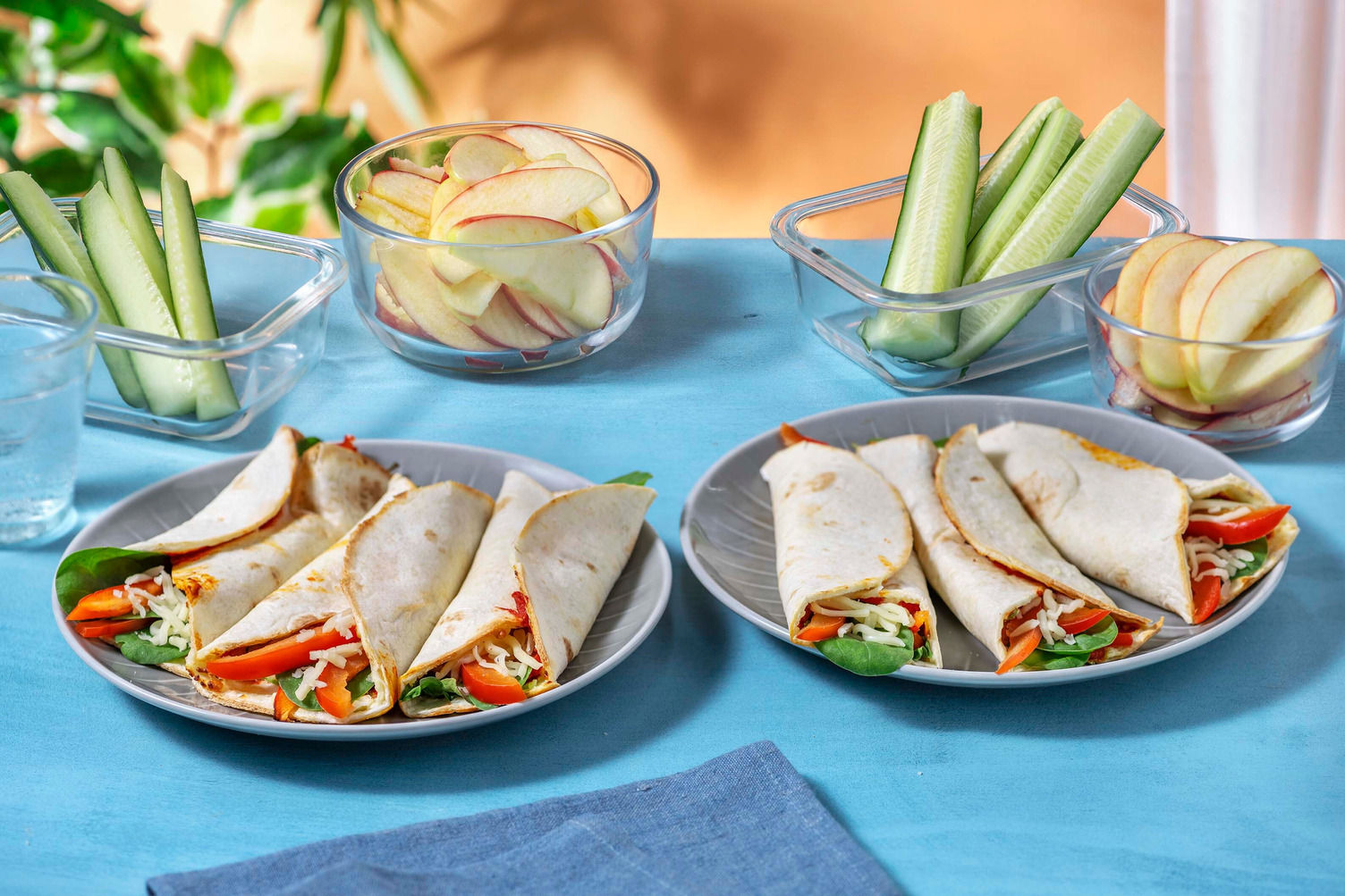 Kids Pizza Party Lunch Wraps Recipe | HelloFresh