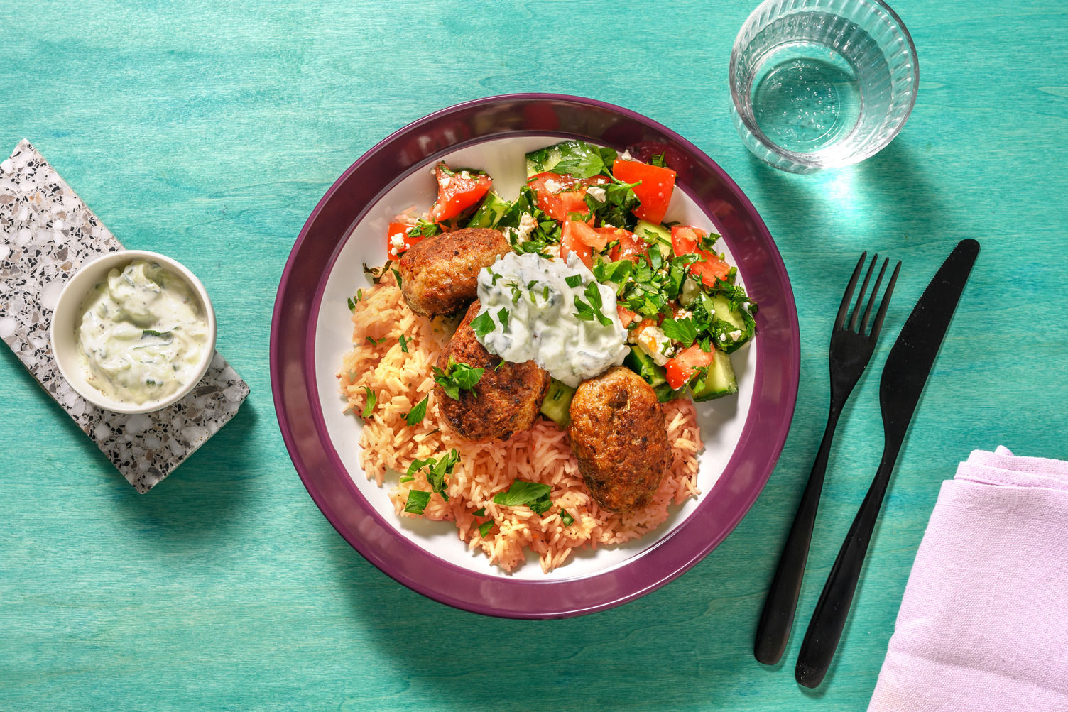 Middelhavs-inspirert köfte | HelloFresh