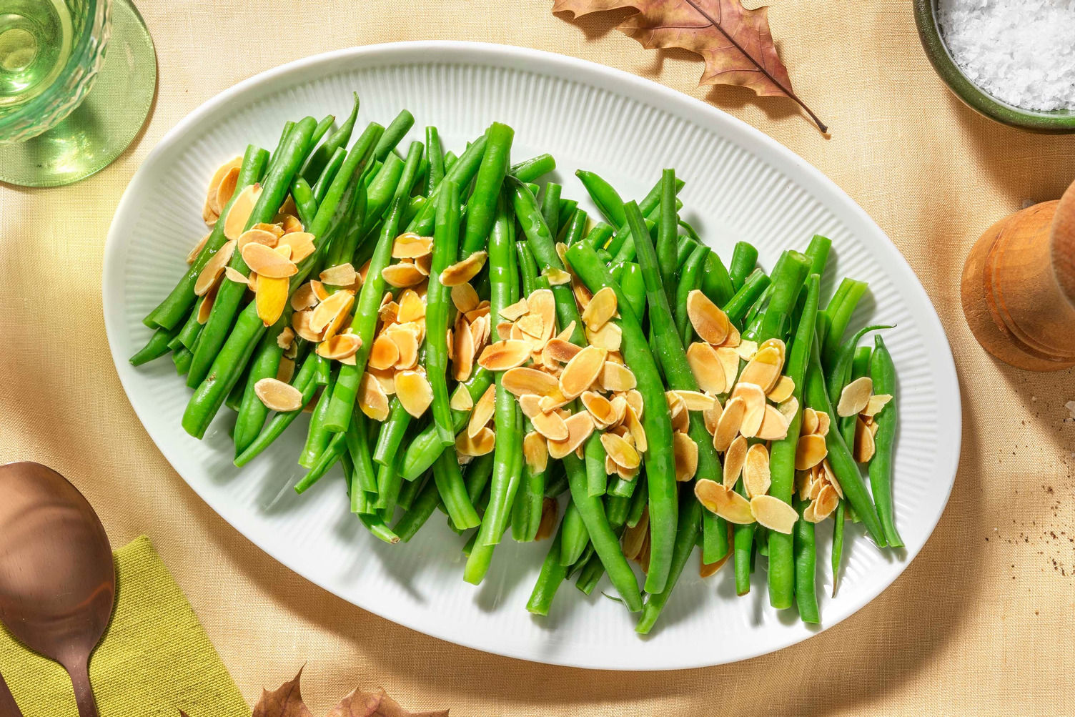 Green Beans with Almonds Recette | HelloFresh