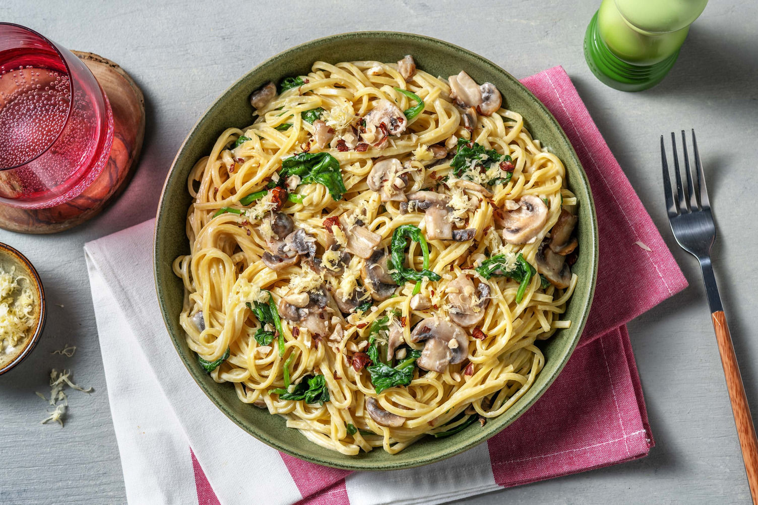 Taglierini alla boscaiola | HelloFresh