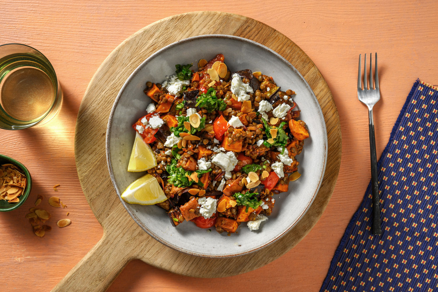 Roasted Veg and Lentil Jumble Recipe | HelloFresh