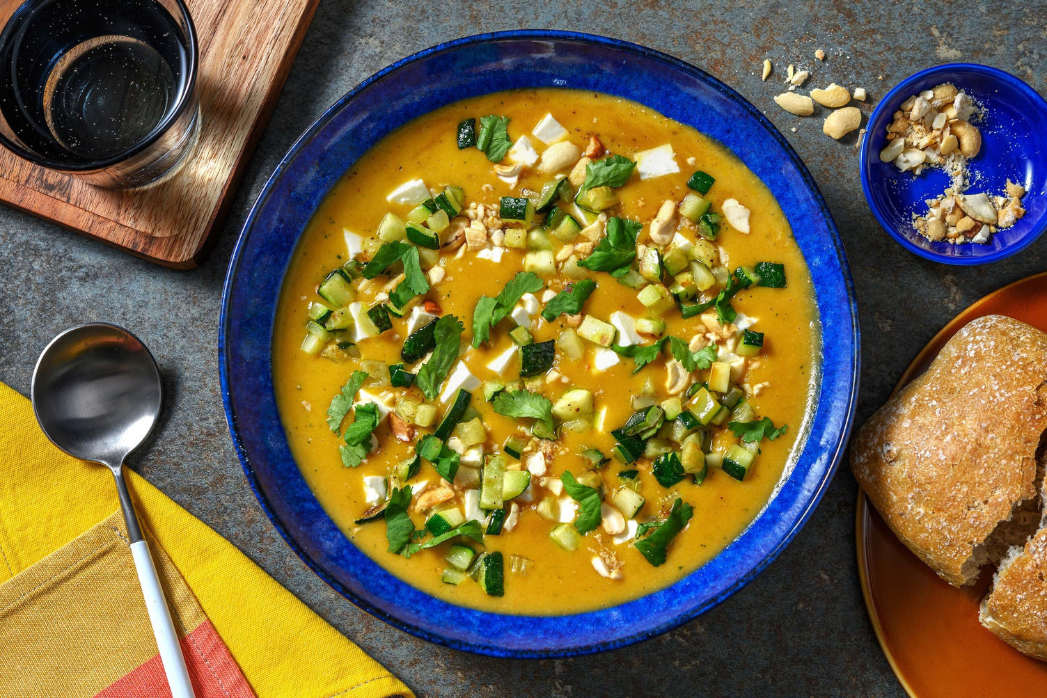 Soupe de patate douce à la péruvienne Recette | HelloFresh