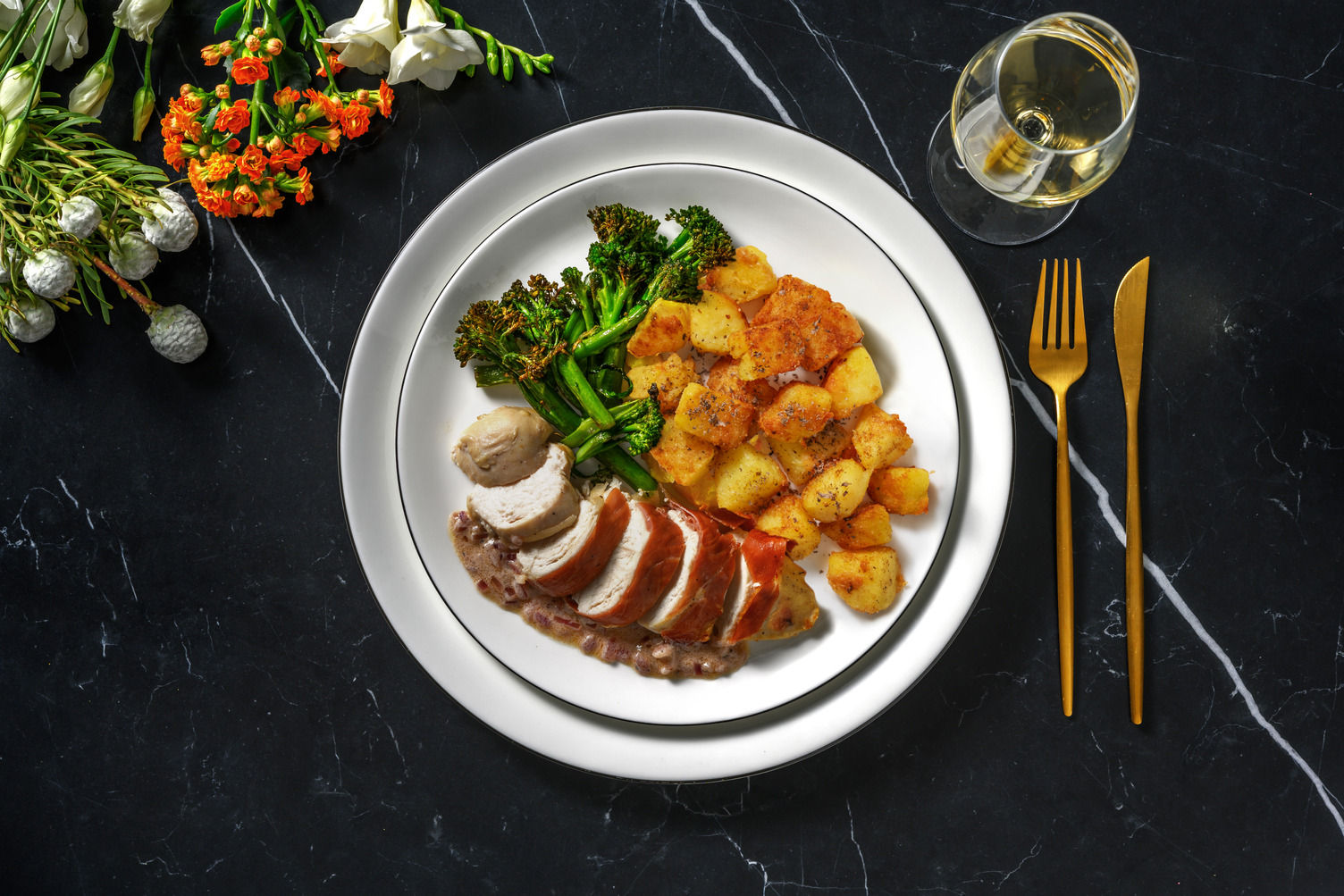 Serrano Ham Wrapped Chicken Breast Recipe | HelloFresh