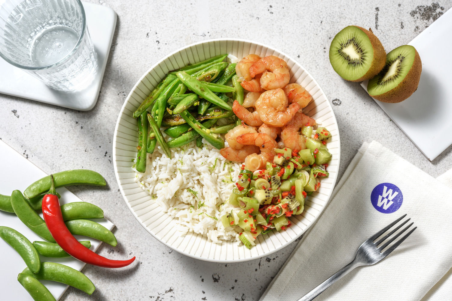 Teriyaki Prawn Poke Style Bowl Recipe | HelloFresh
