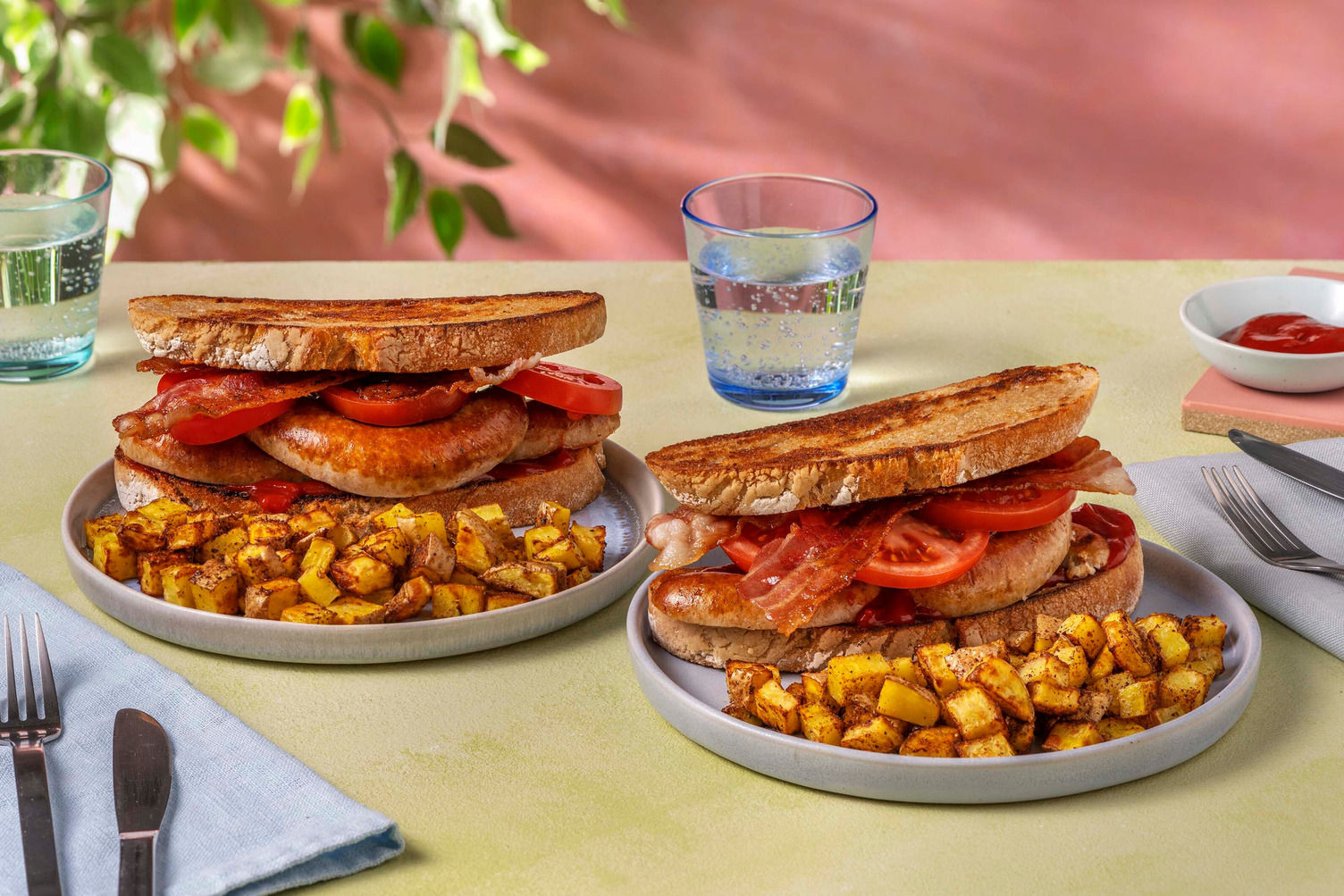 Sausage & Honey Bacon Breakfast Sandwich Recipe | HelloFresh