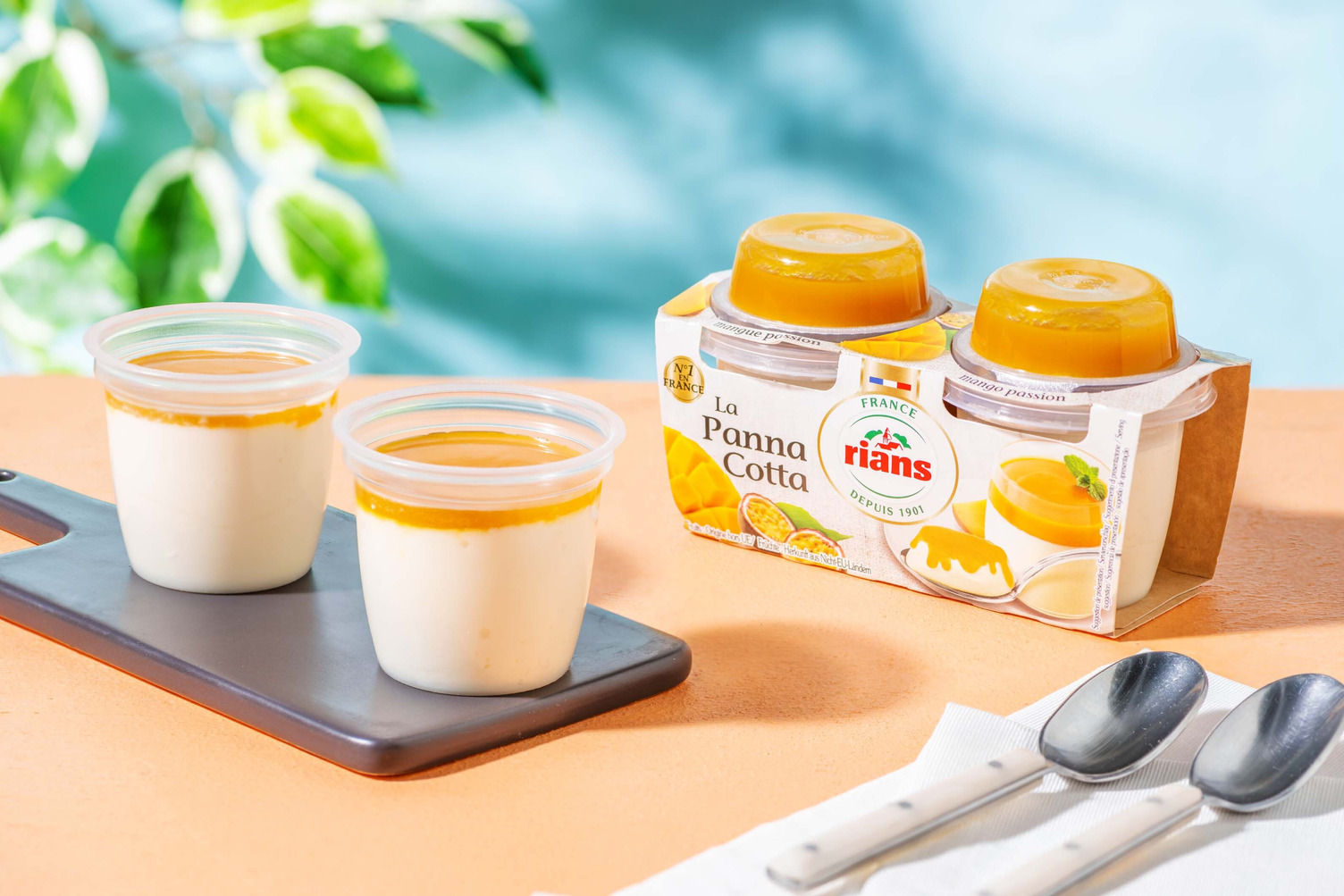 Rians Panna Cotta "Mango & Maracuja" Recette | HelloFresh