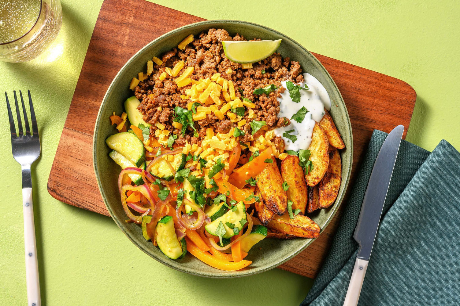 Zesty Chorizo Bowls Recipe | HelloFresh