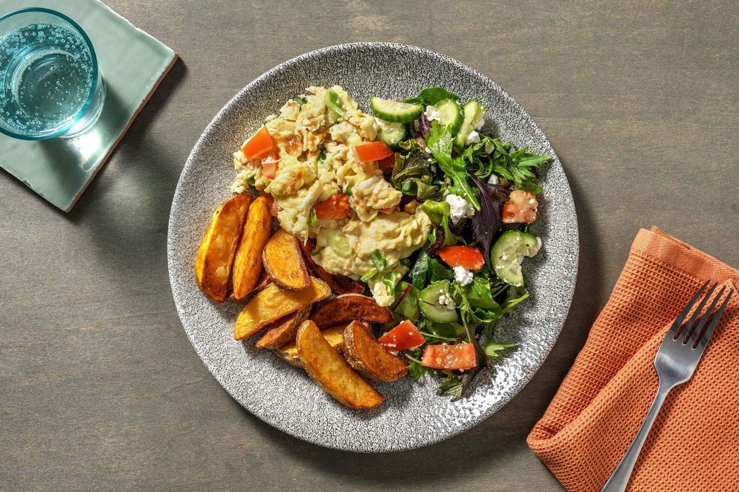 Mediterranean-Style Scrambled Eggs Recette | HelloFresh