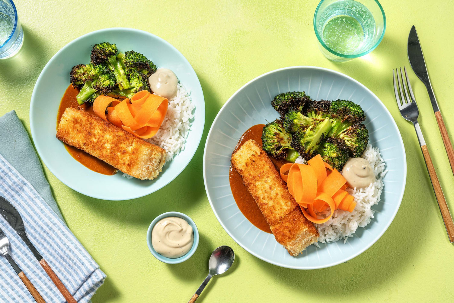Sprøstekt laks i katsu-saus | HelloFresh