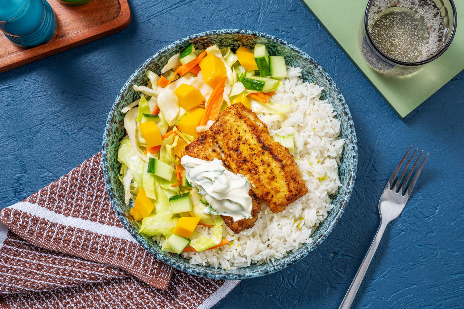 Cajun spiced saithe | HelloFresh