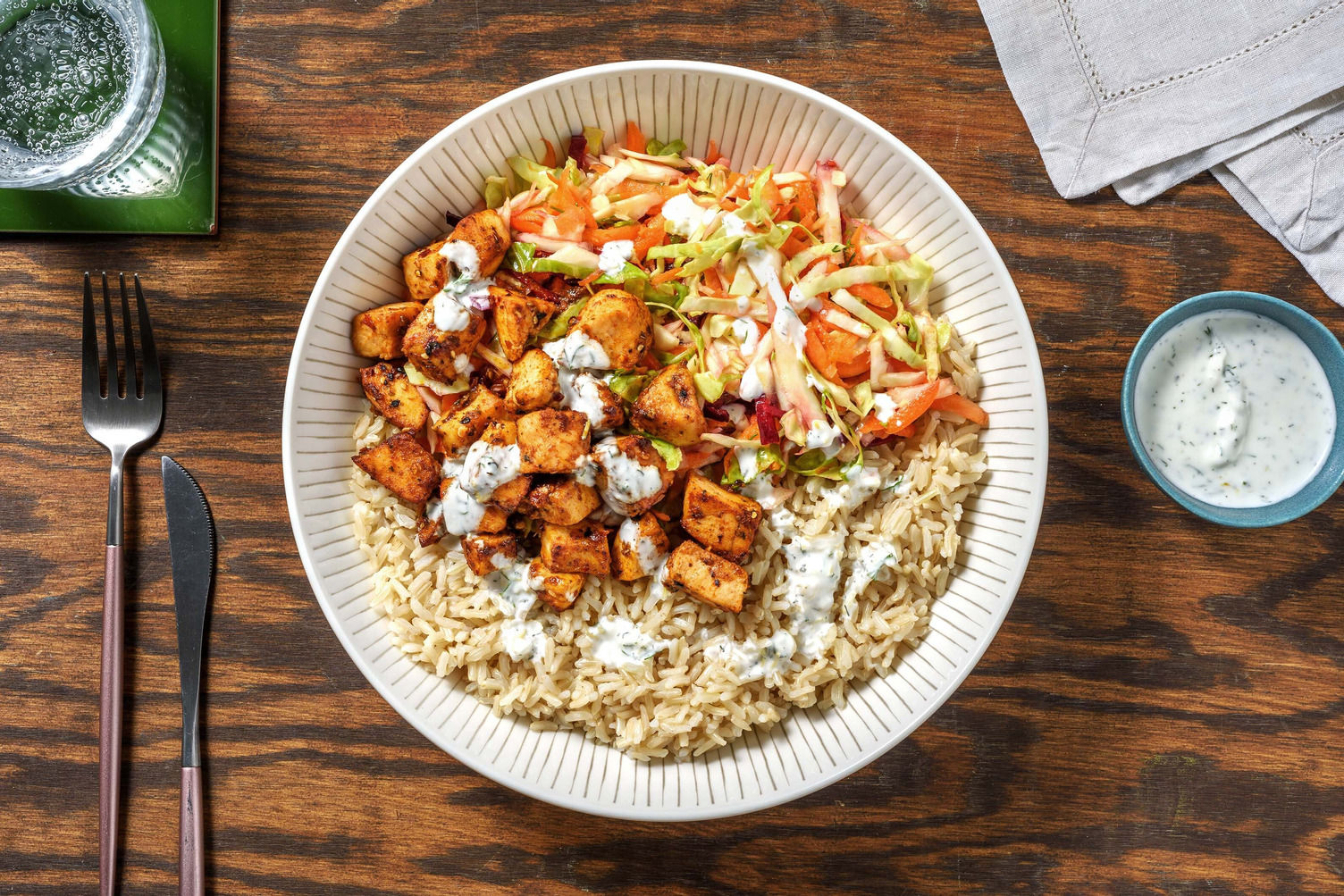 Dukkah-krydret kylling | HelloFresh