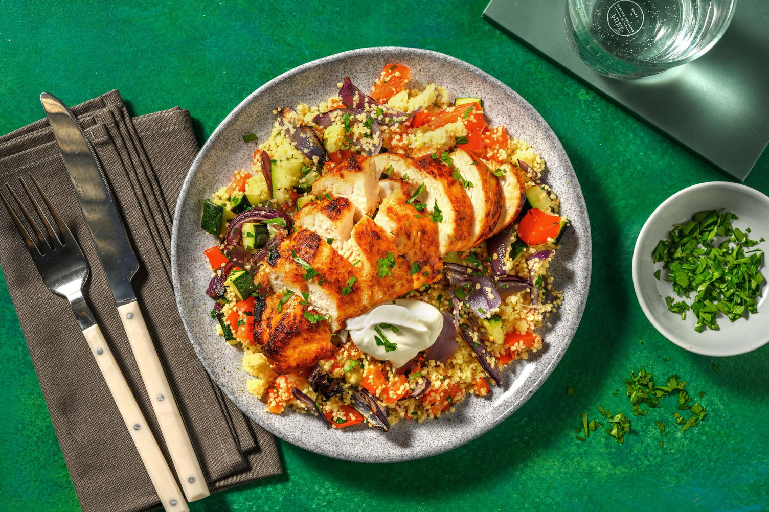 Greek couscous chicken | HelloFresh