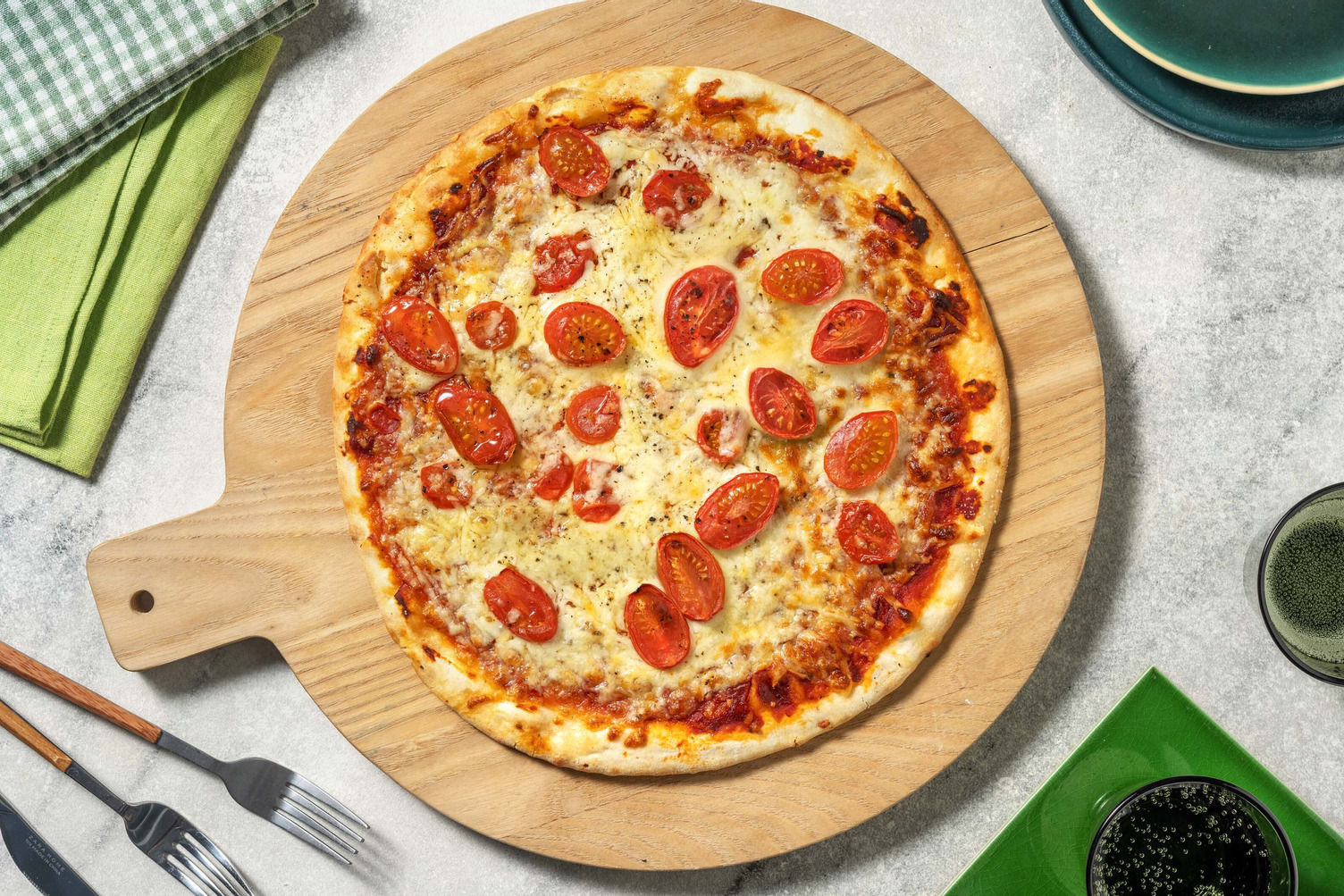 Pizza Margherita Recept | HelloFresh
