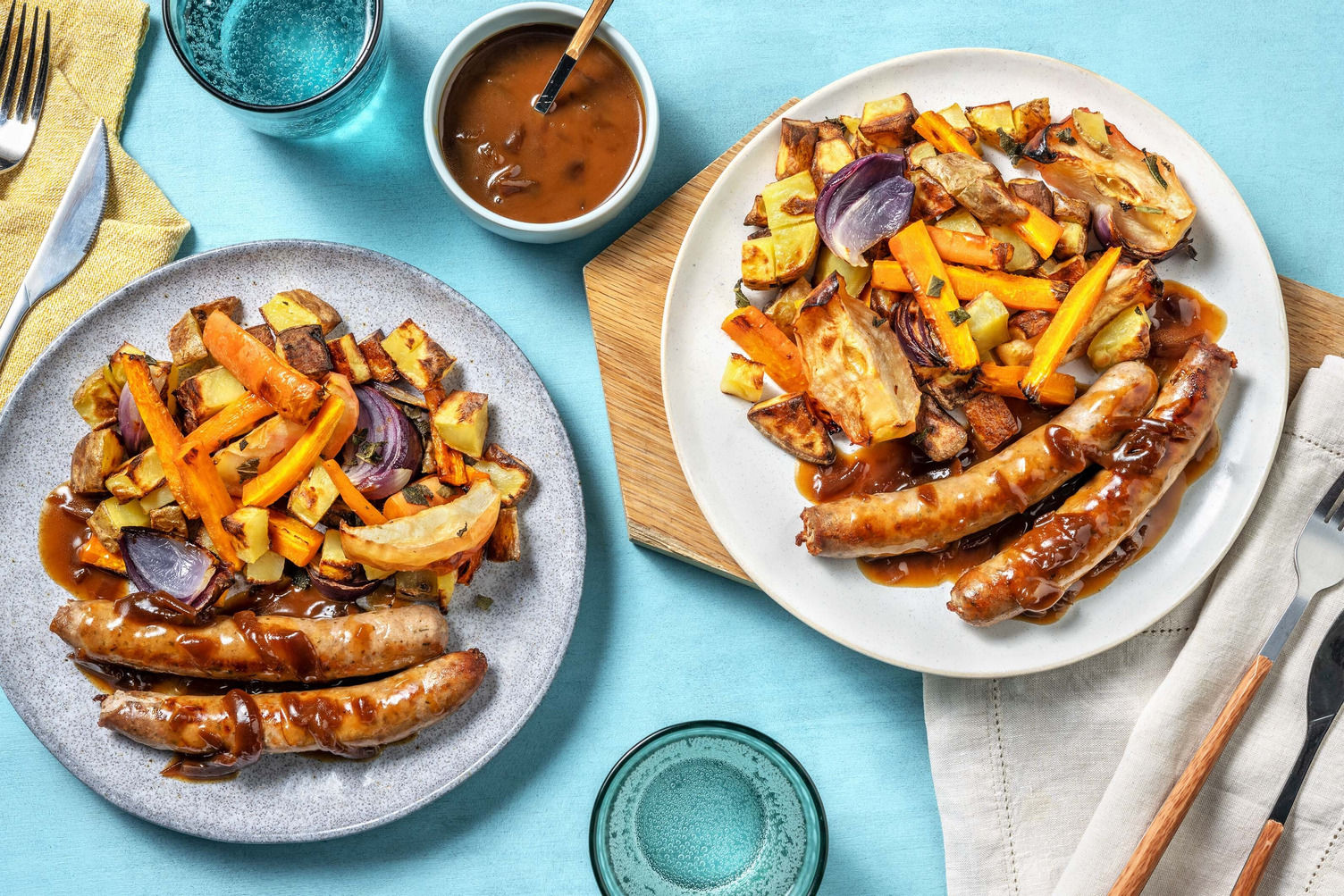 Honey and Mustard Sausage Traybake Recipe | HelloFresh