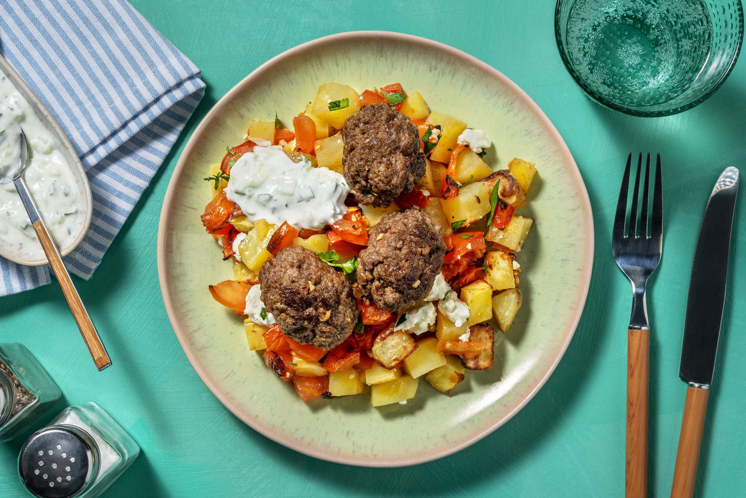 Greek koftas | HelloFresh
