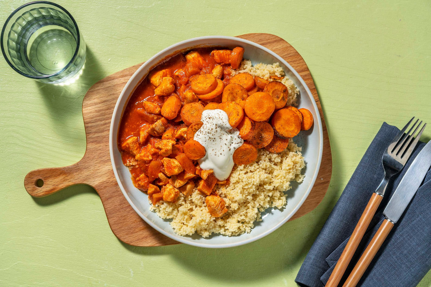 Middle Eastern Style Chicken and Apricot Stew Recipe | HelloFresh
