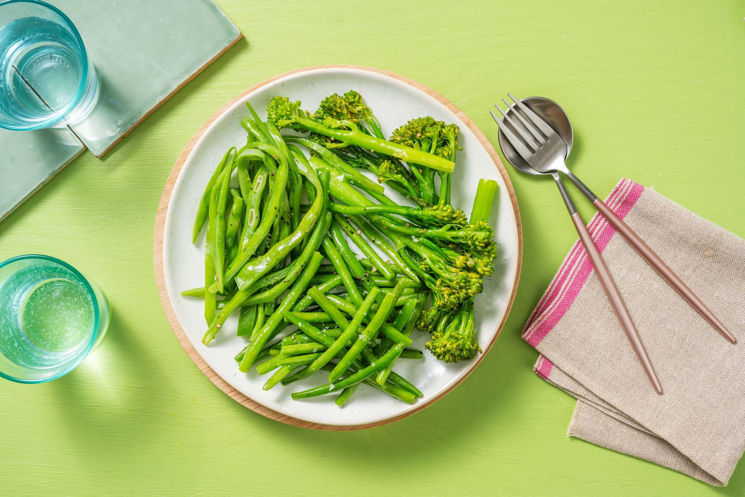 All the Greens Veg Sides Recipe | HelloFresh