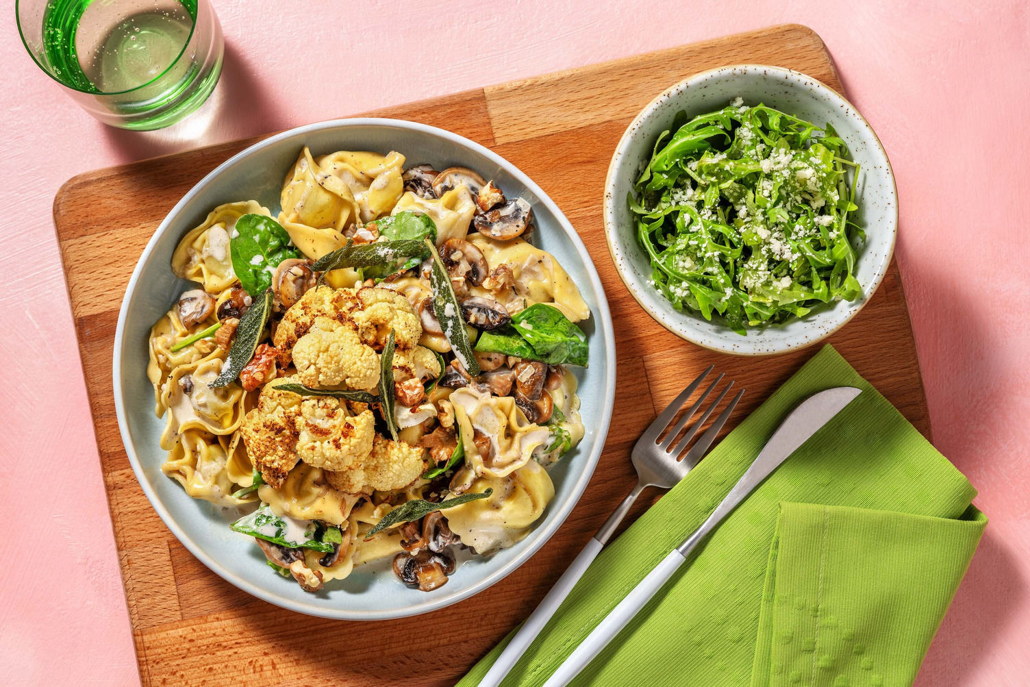 Tortelloni i kremet soppsaus | HelloFresh