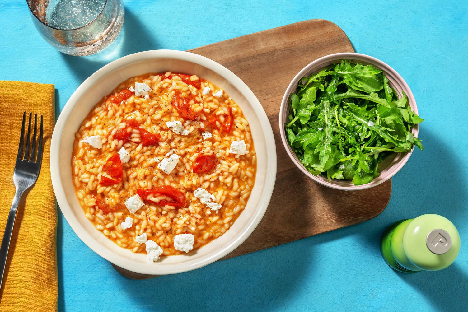 Goat's Cheese and Slow Roasted Tomato Risotto Recipe | HelloFresh