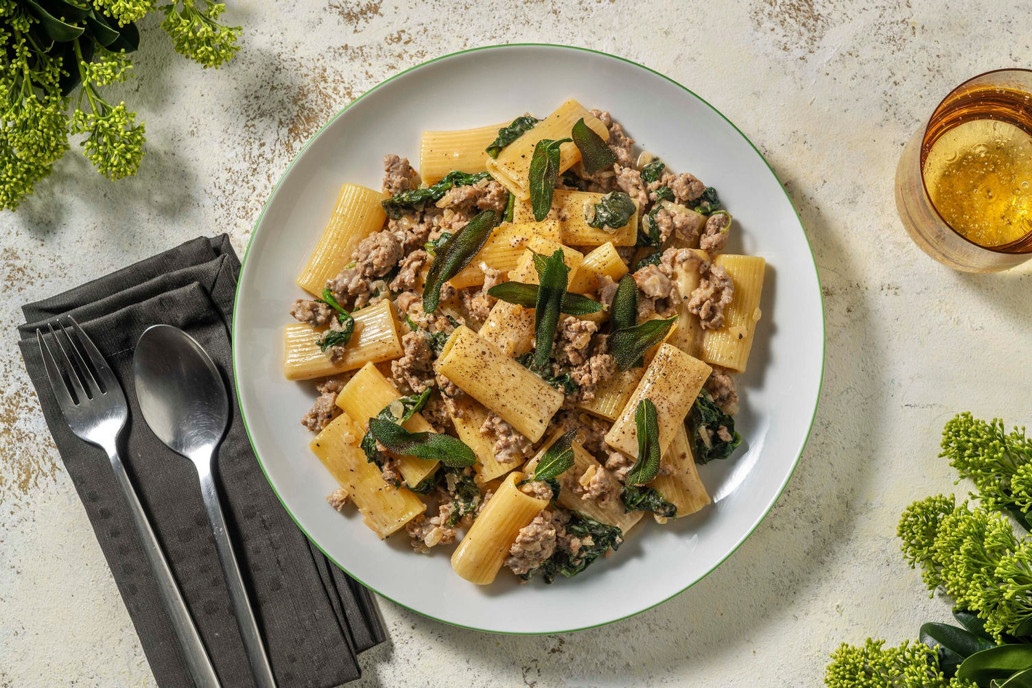 Sausage Stuffing Inspired Pasta Recipe | HelloFresh