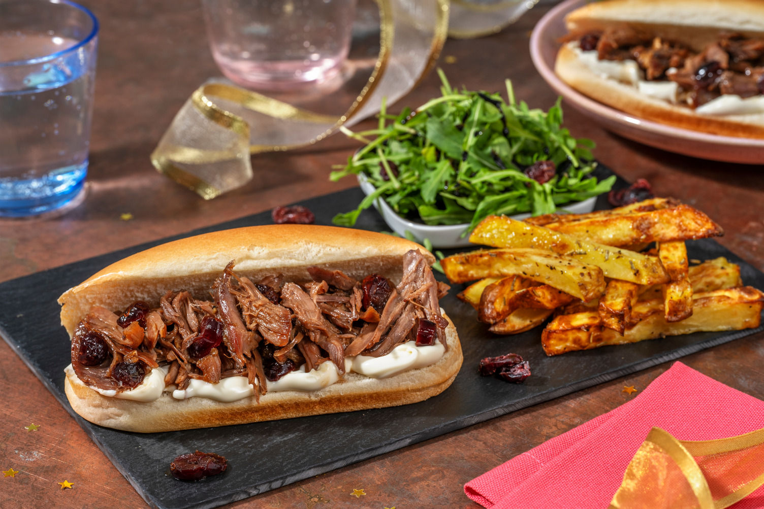 Very Merry Cranberry Pulled Duck Buns Recipe | HelloFresh