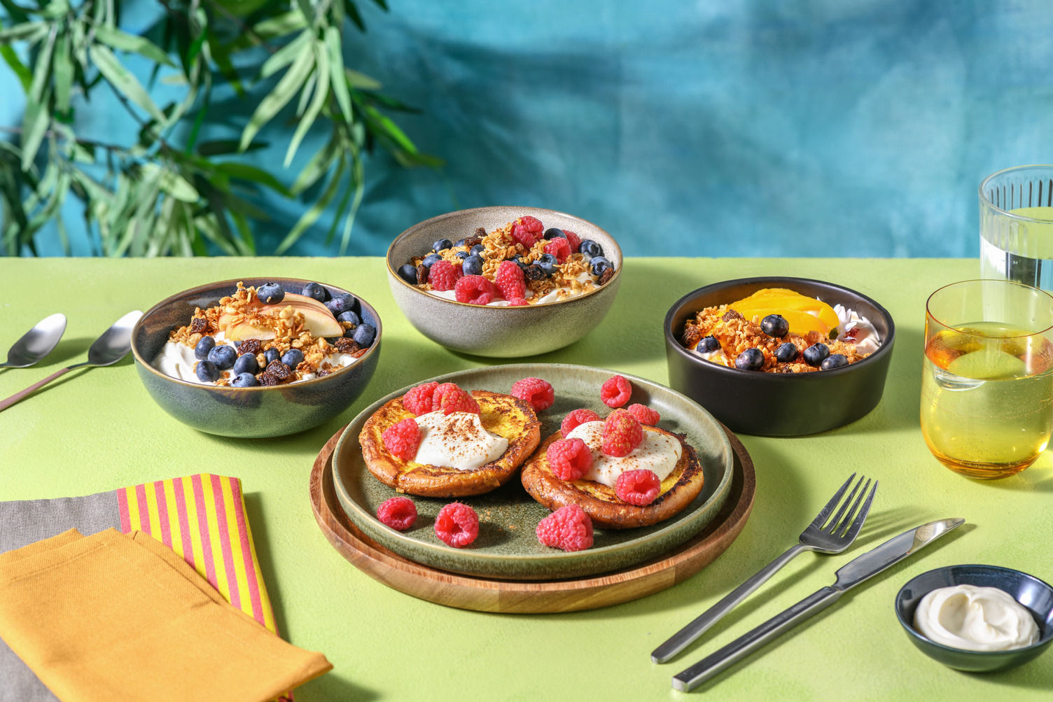 Box Petit-déj & recette gourmande pour le weekend Recette | HelloFresh